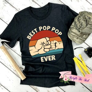 Best Pop Pop Ever - SVG Eps PNG Dxf PDF - Cricut Silhouette Cut and ...