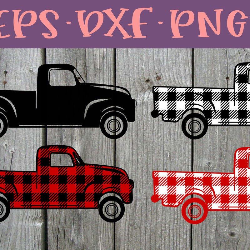 Buffalo Check Truck - Etsy