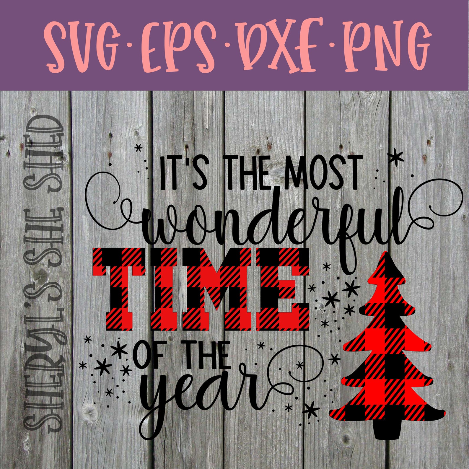 Most Wonderful Time of the Year Christmas Layered Digital Cut File ...