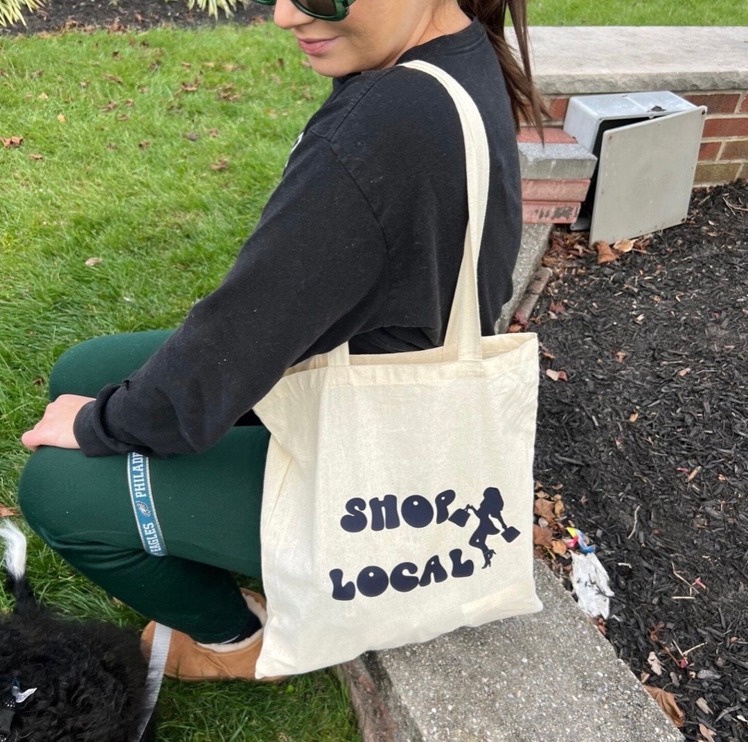 SHOP LOCAL Tote Bag - Etsy