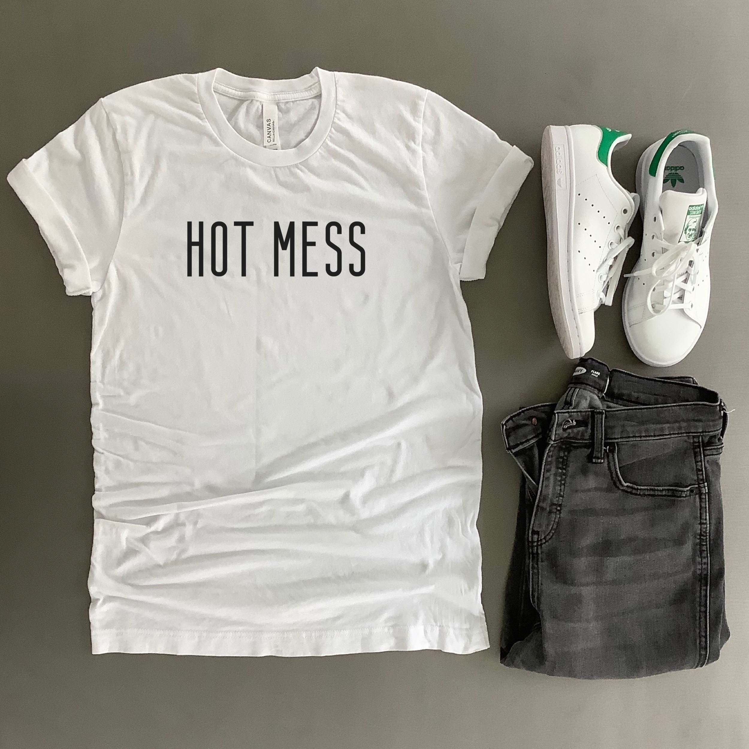 Hot Mess Camiseta / Hot Mess Shirt / Hot Mess Tee / Regalo | Etsy