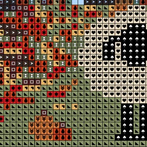 The Pumpkin Patch Cross Stitch Chart PDF Pattern Only - Etsy