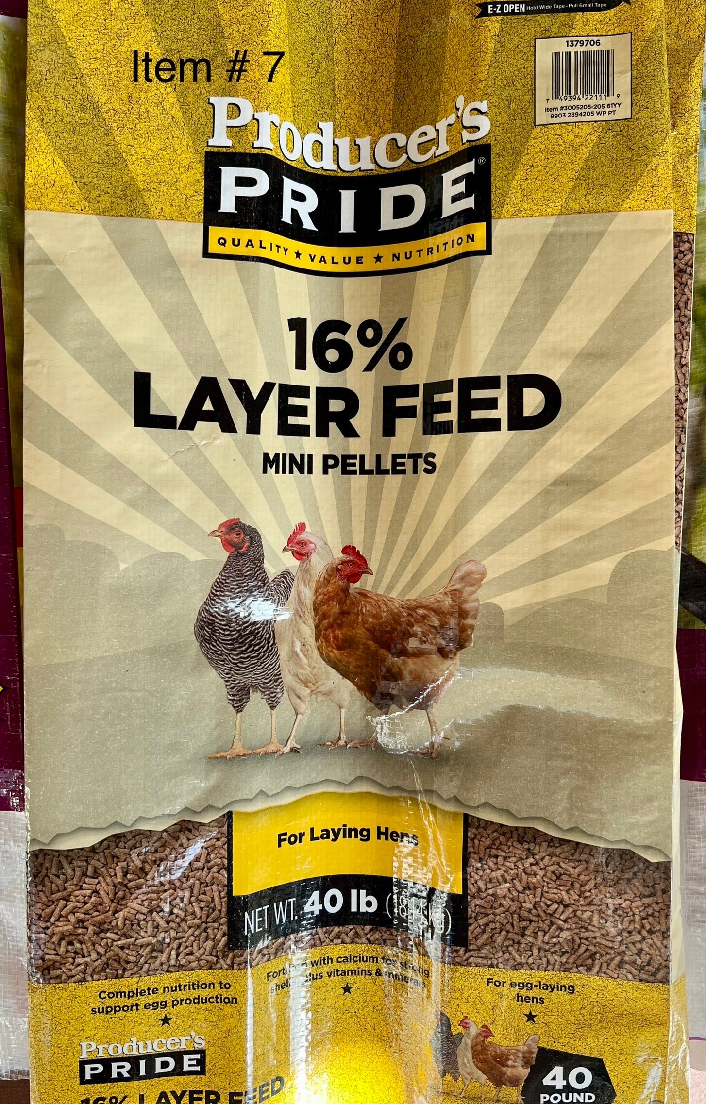 Upcycle Farm Feed Bag Tote With Cloth Handles Cow, Horse, Chicken, Farm ...