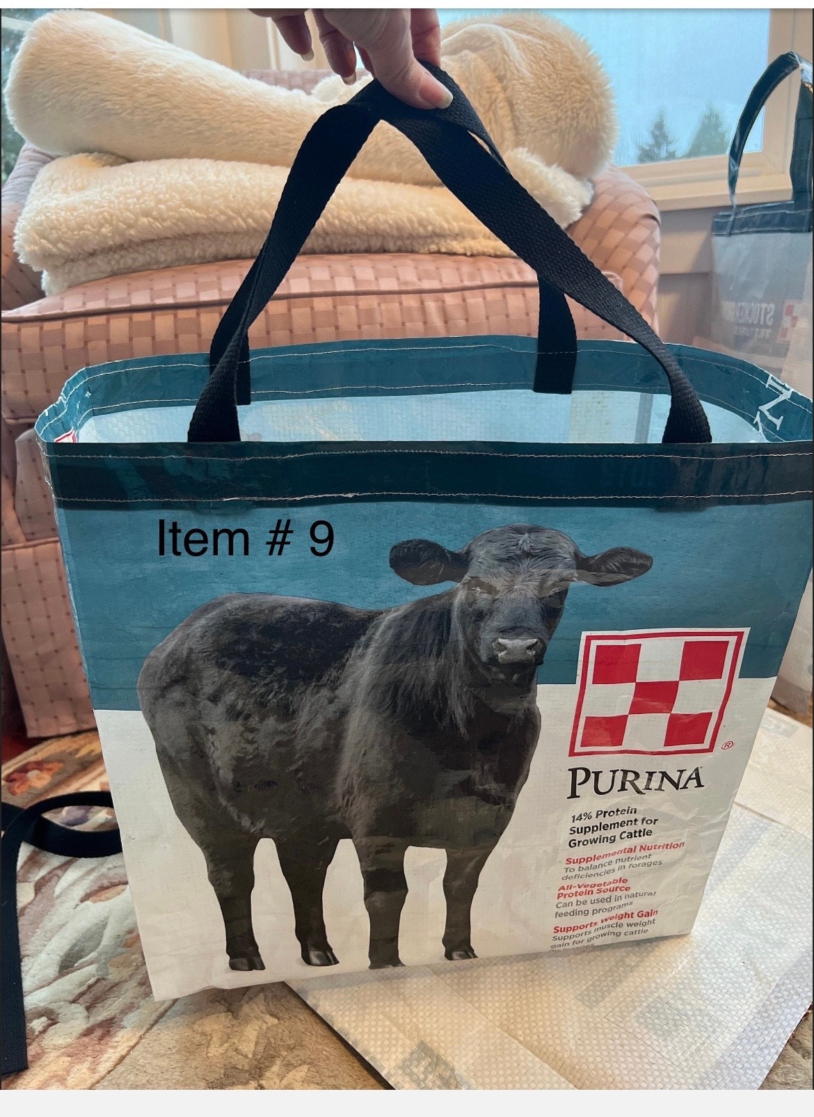 Animal Feed Bag Totes