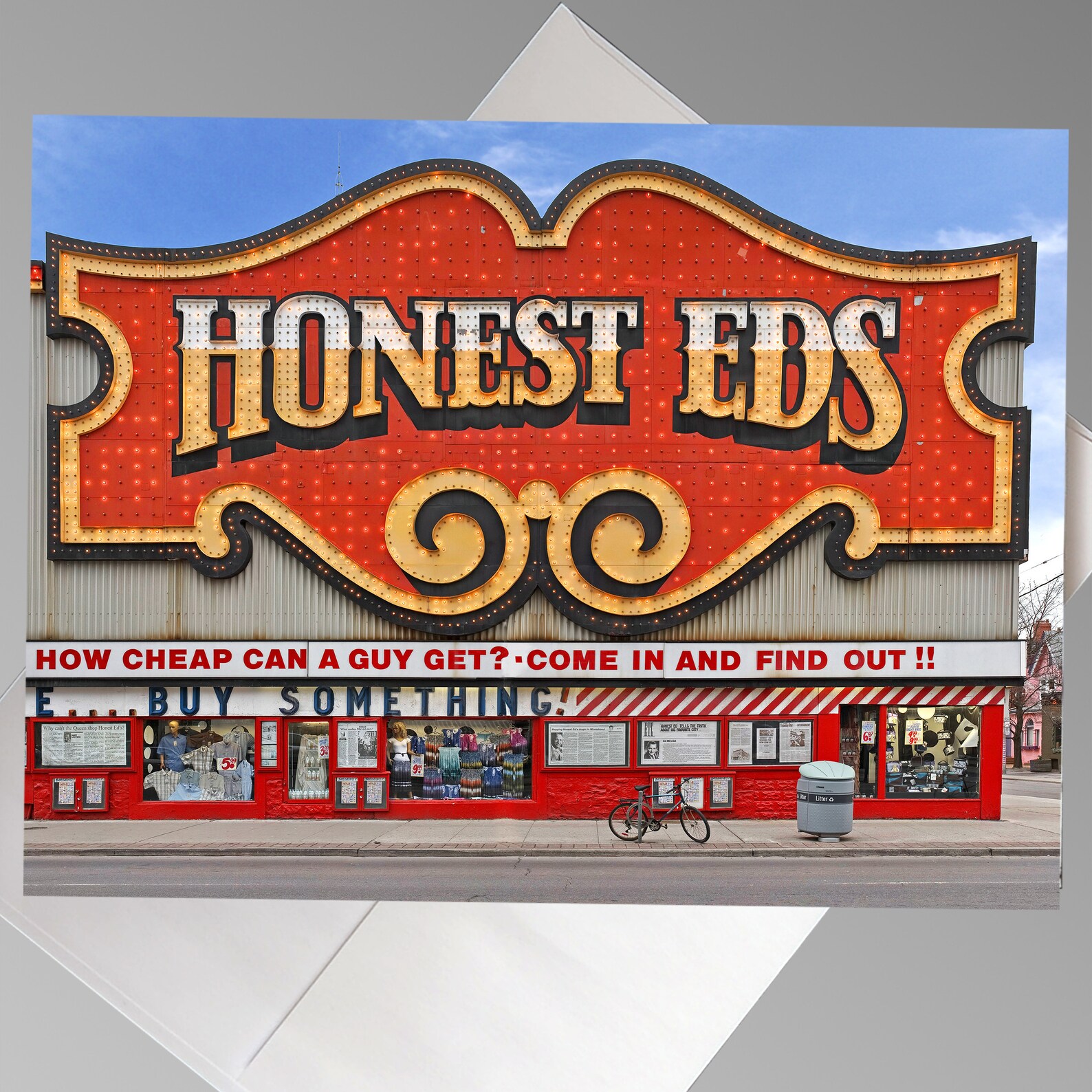 Honest Ed's Card Set of Two Toronto Photography | Etsy