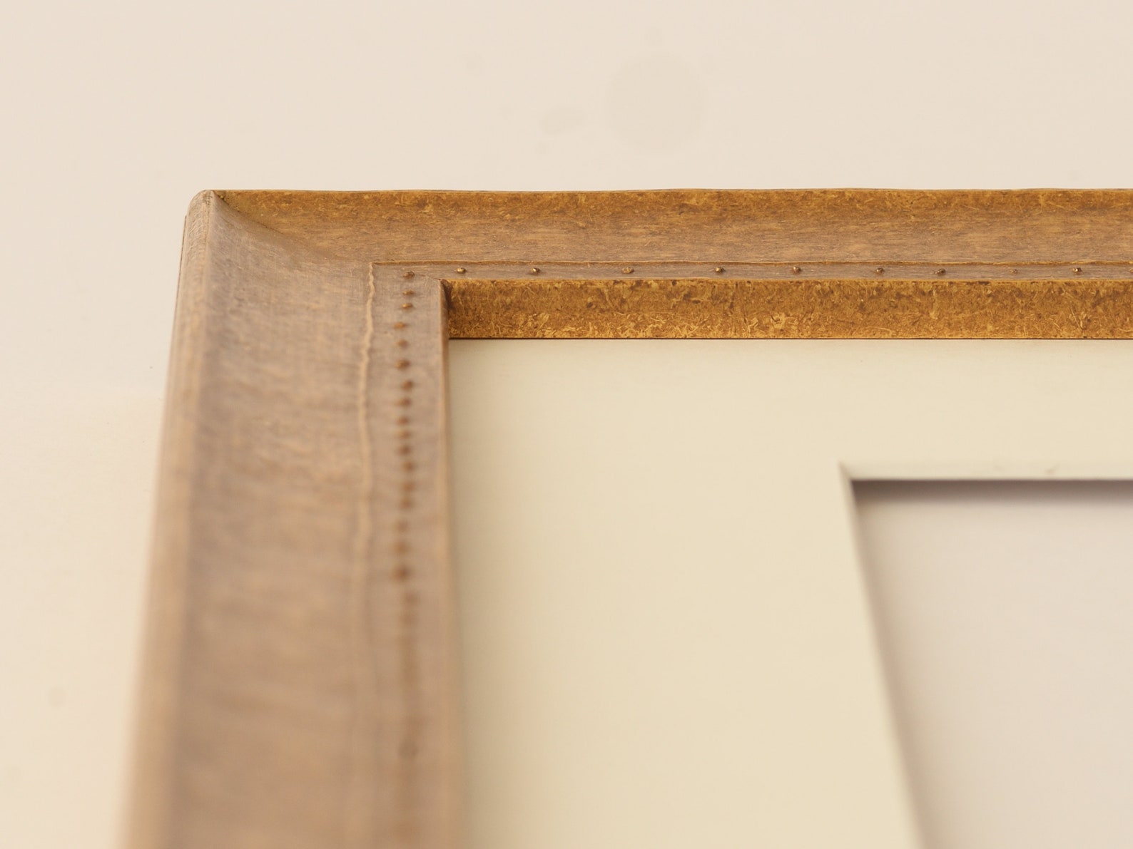 Gold Foil Finish With Rivet Design Custom Sizes Matboard - Etsy