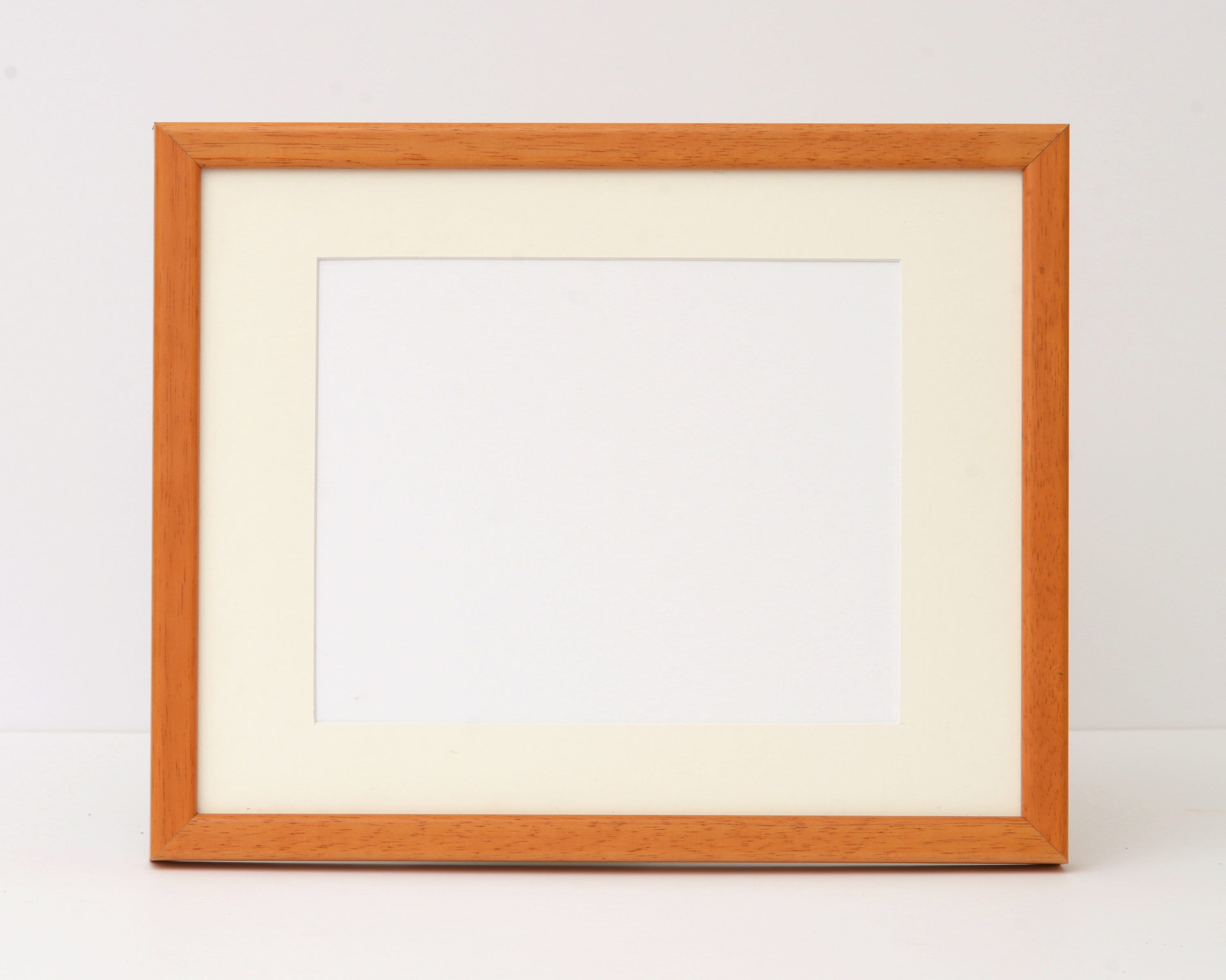 Cherry Colour Rounded Natural Wood Frame 8x10 11x14 12x16 | Etsy