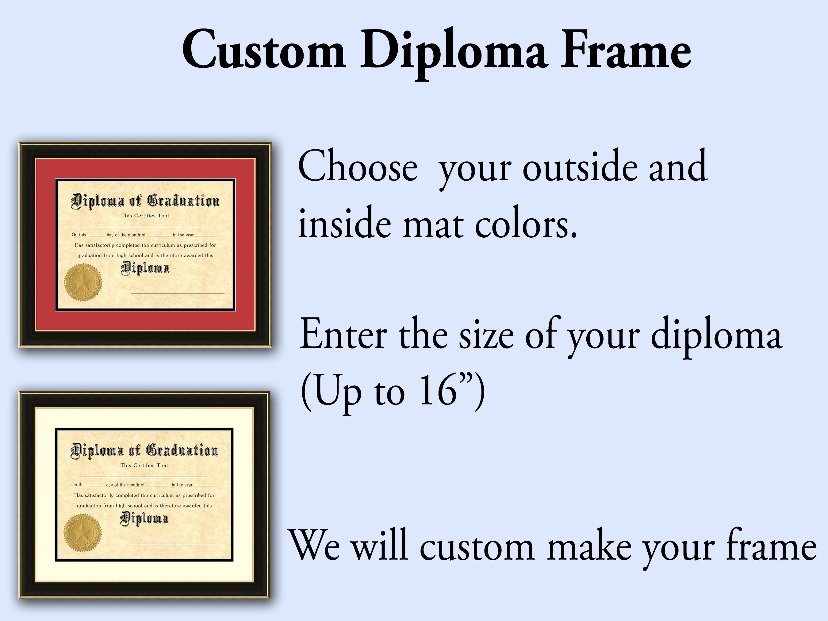 Floating Diploma Frame | atelier-yuwa.ciao.jp