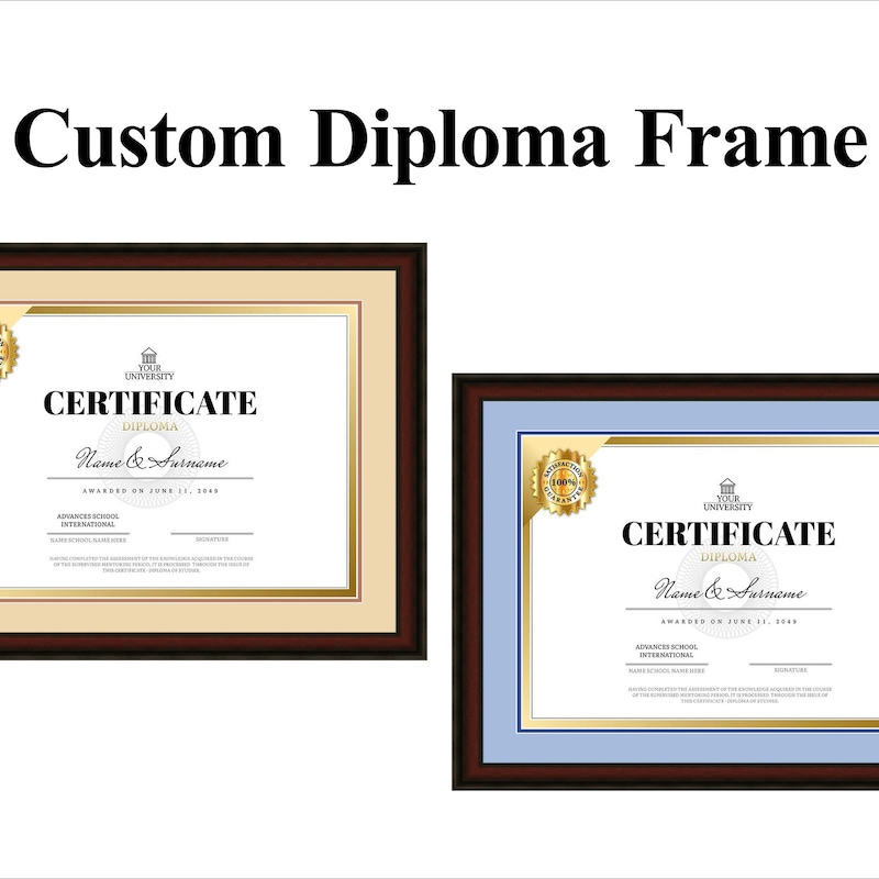 Doctorate Diploma Frames - Etsy
