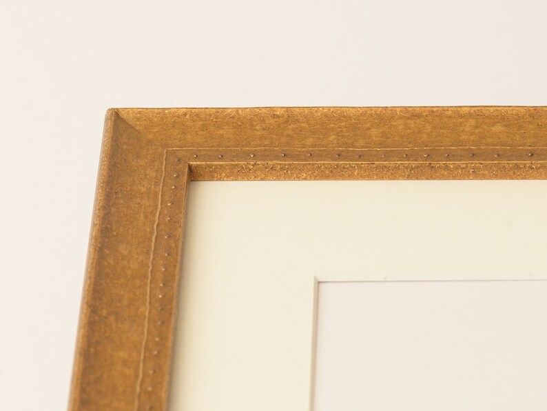 Gold Foil Finish With Rivet Design Custom Sizes Matboard - Etsy