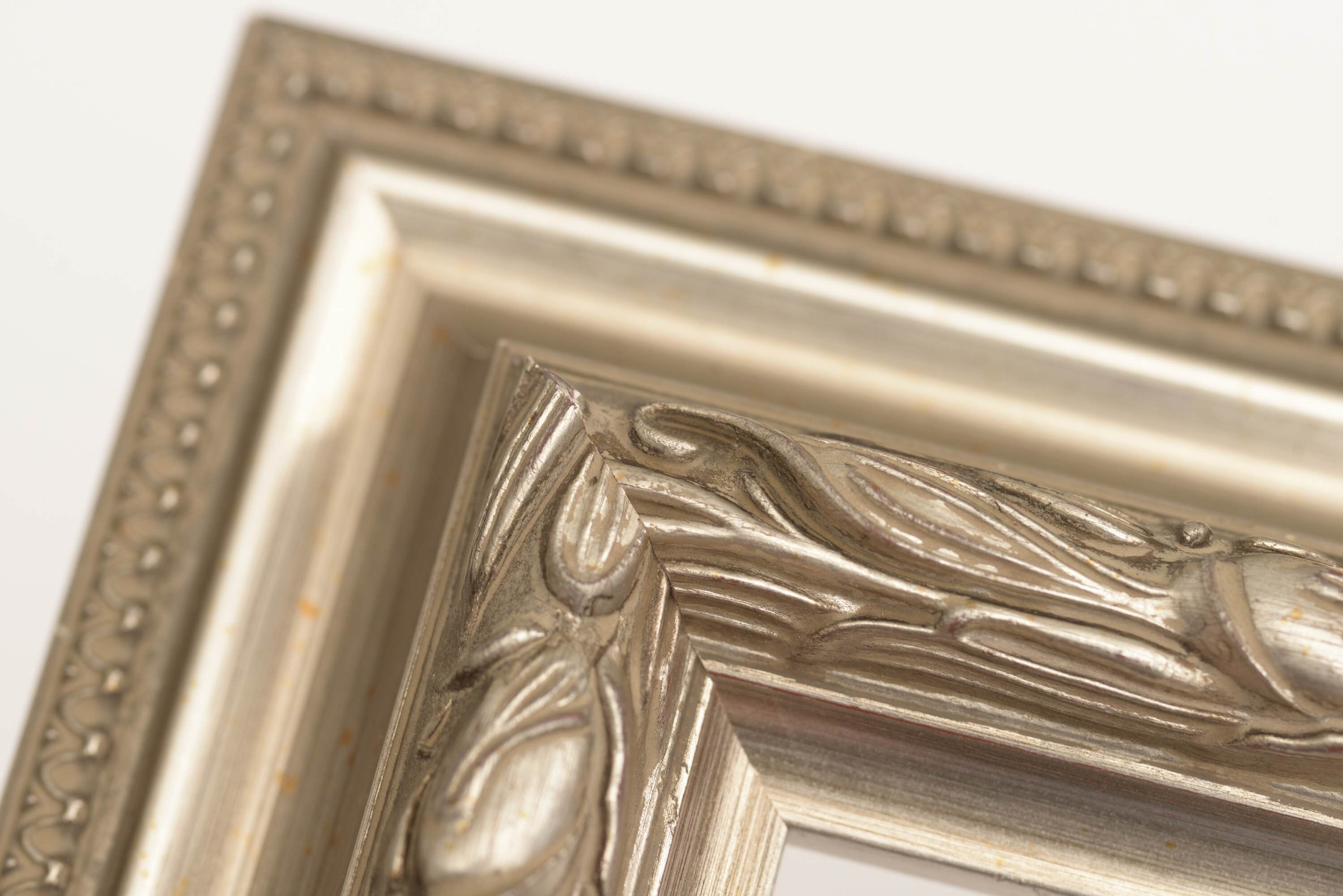 11 X 14 Carved Silver Picture Frame Real Wood - Etsy Canada