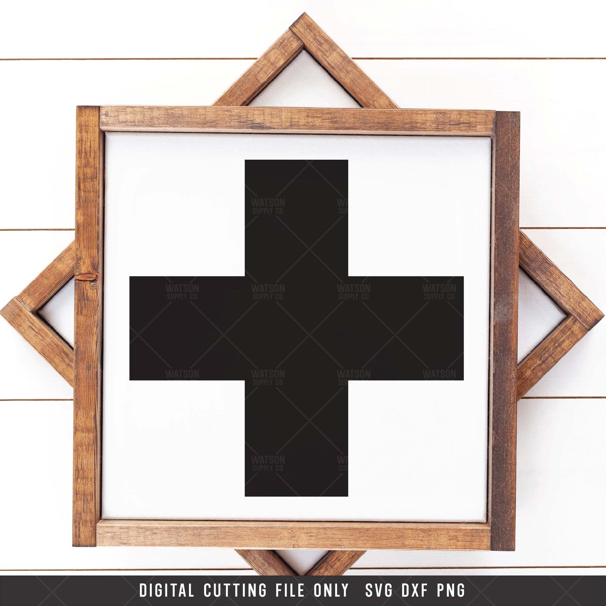 Swiss Cross SVG PNG DXF Digital Cut File, Scandinavian, Nordic, Home ...