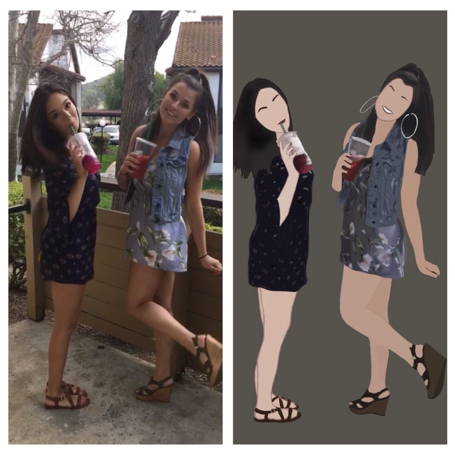 Custom Digital Portraits - Etsy