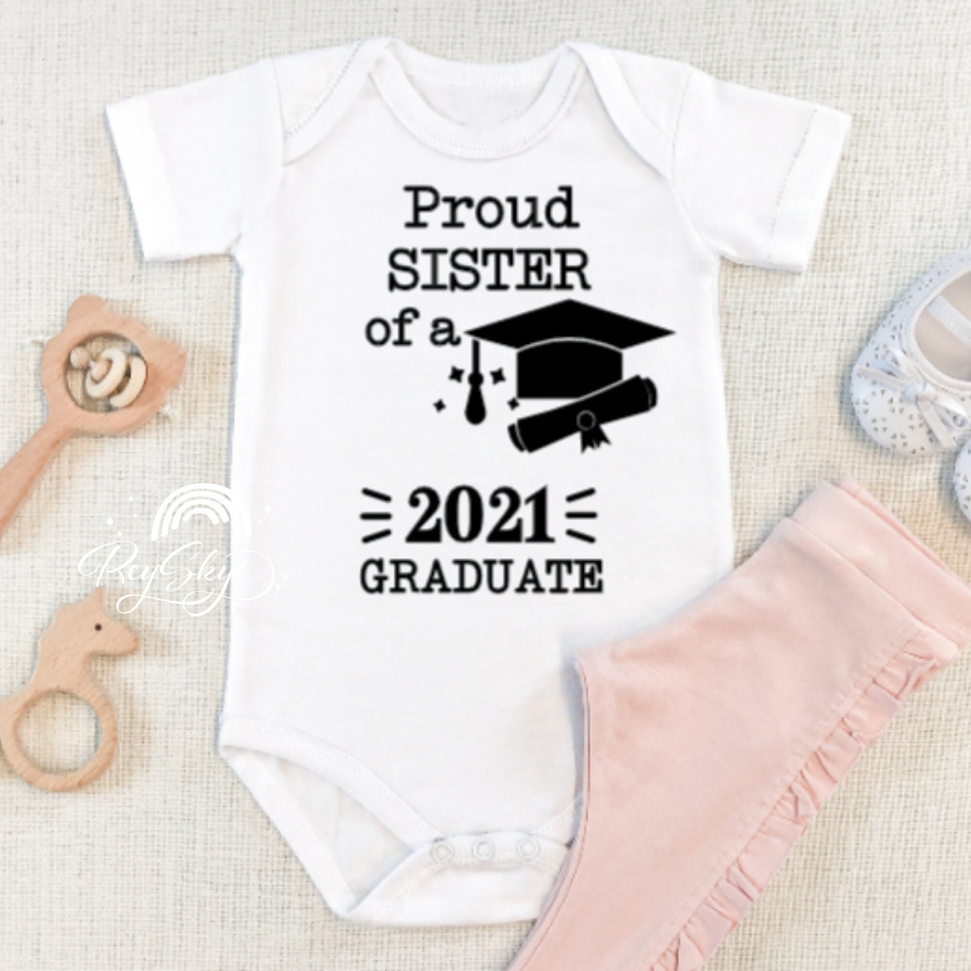 Proud Sister Graduation Bodysuit Class of 2021 Graduation | Etsy