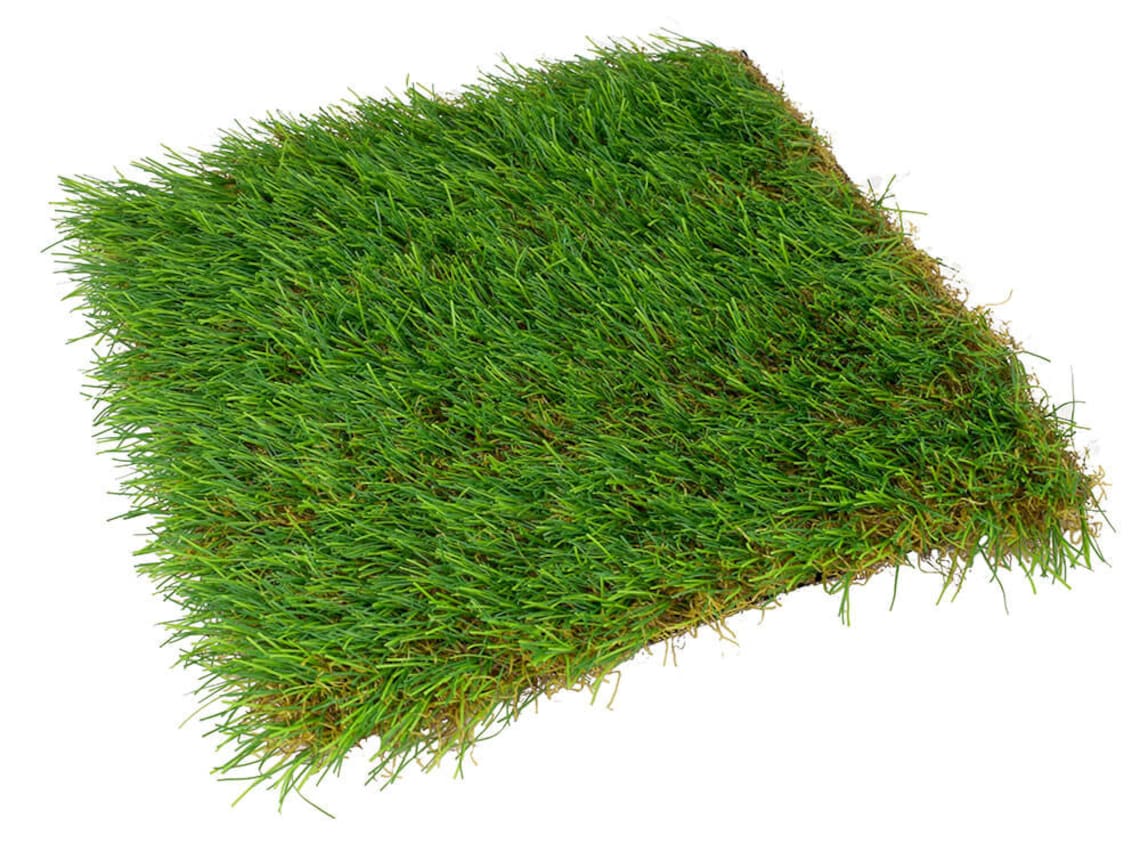UV Resistant Fake Grass Lawn Square 25 X 25 X 3cm Indoor/outdoor Decor ...