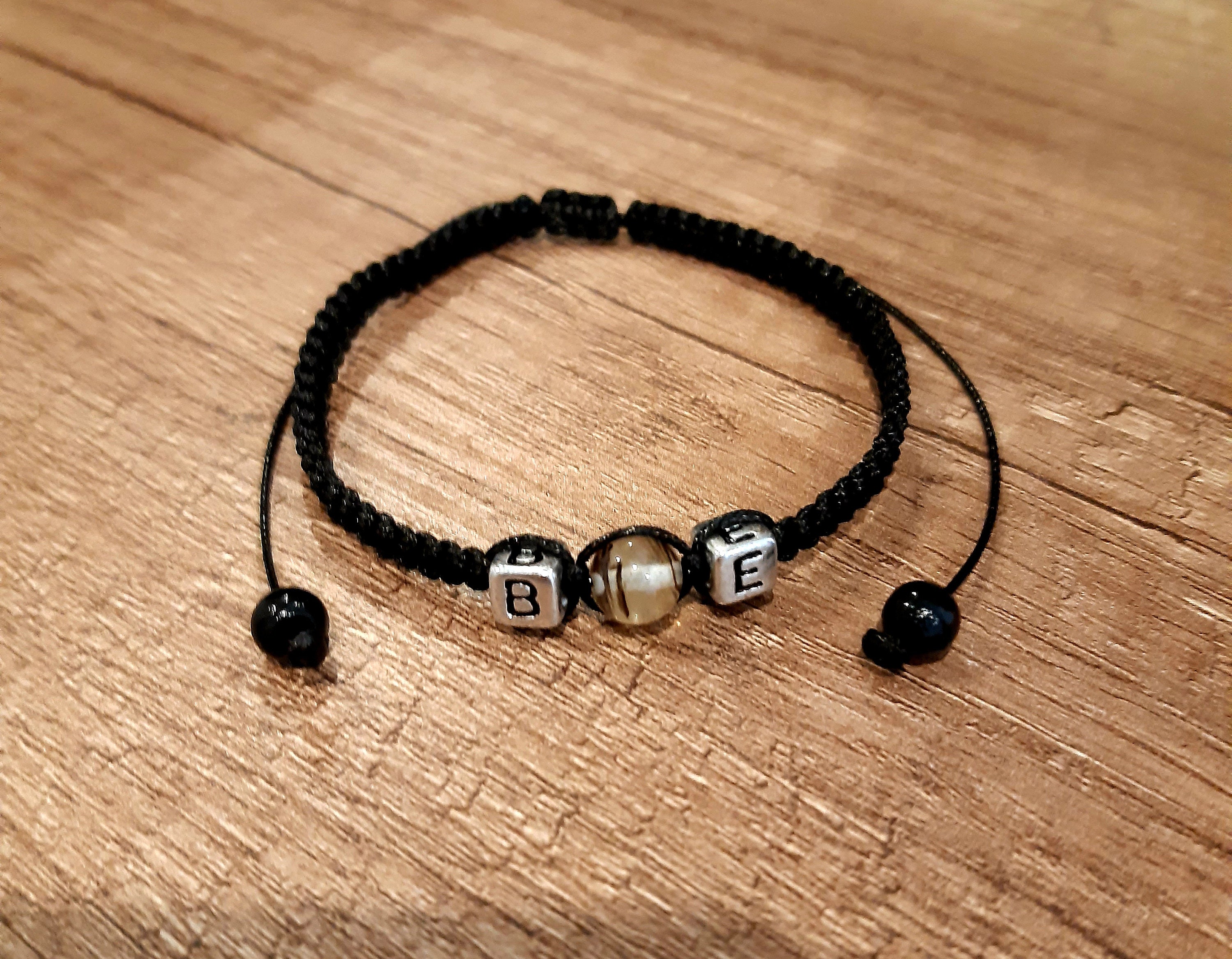 Pulsera de letra personalizada pulsera de nombre - Etsy España