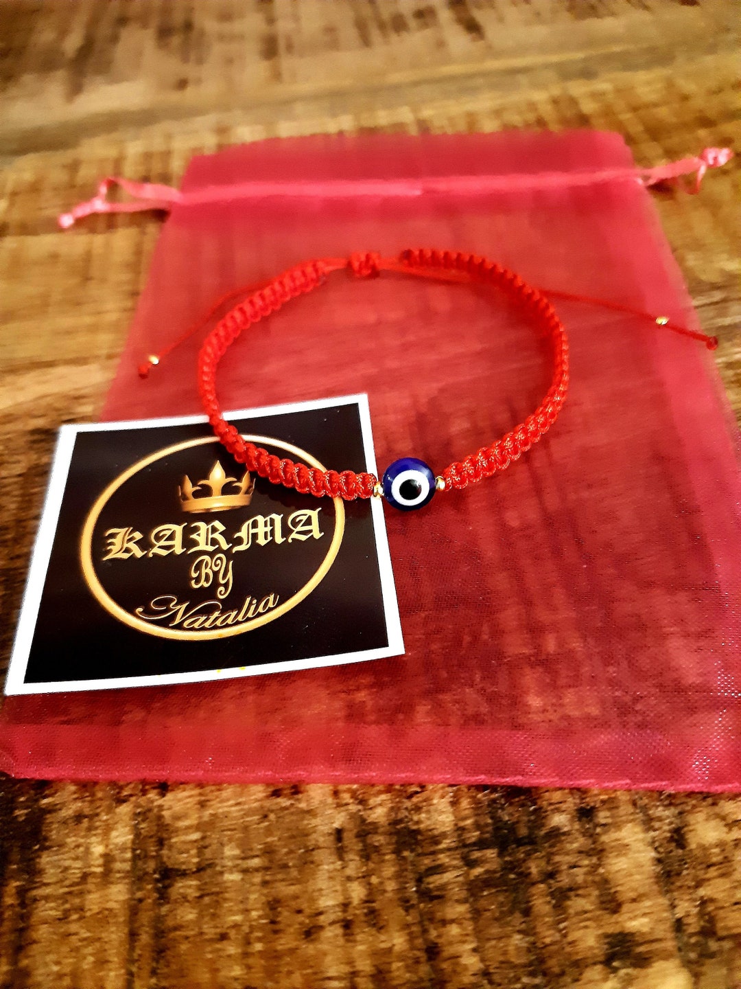 Evil Eye Red Bracelet. Red String Bracelet. Kabbalah Bracelet. Turkish ...