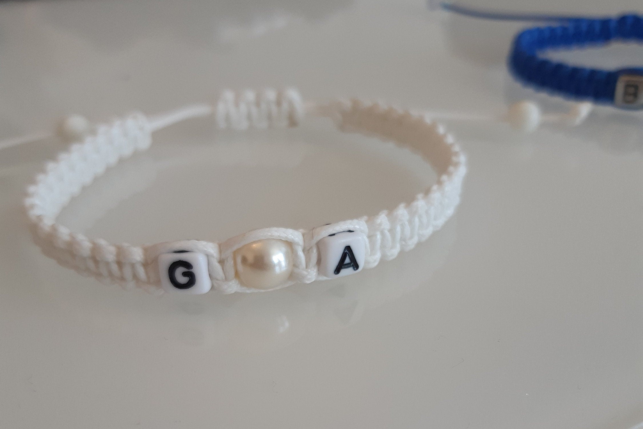 Pulsera de letra personalizada pulsera de nombre - Etsy España