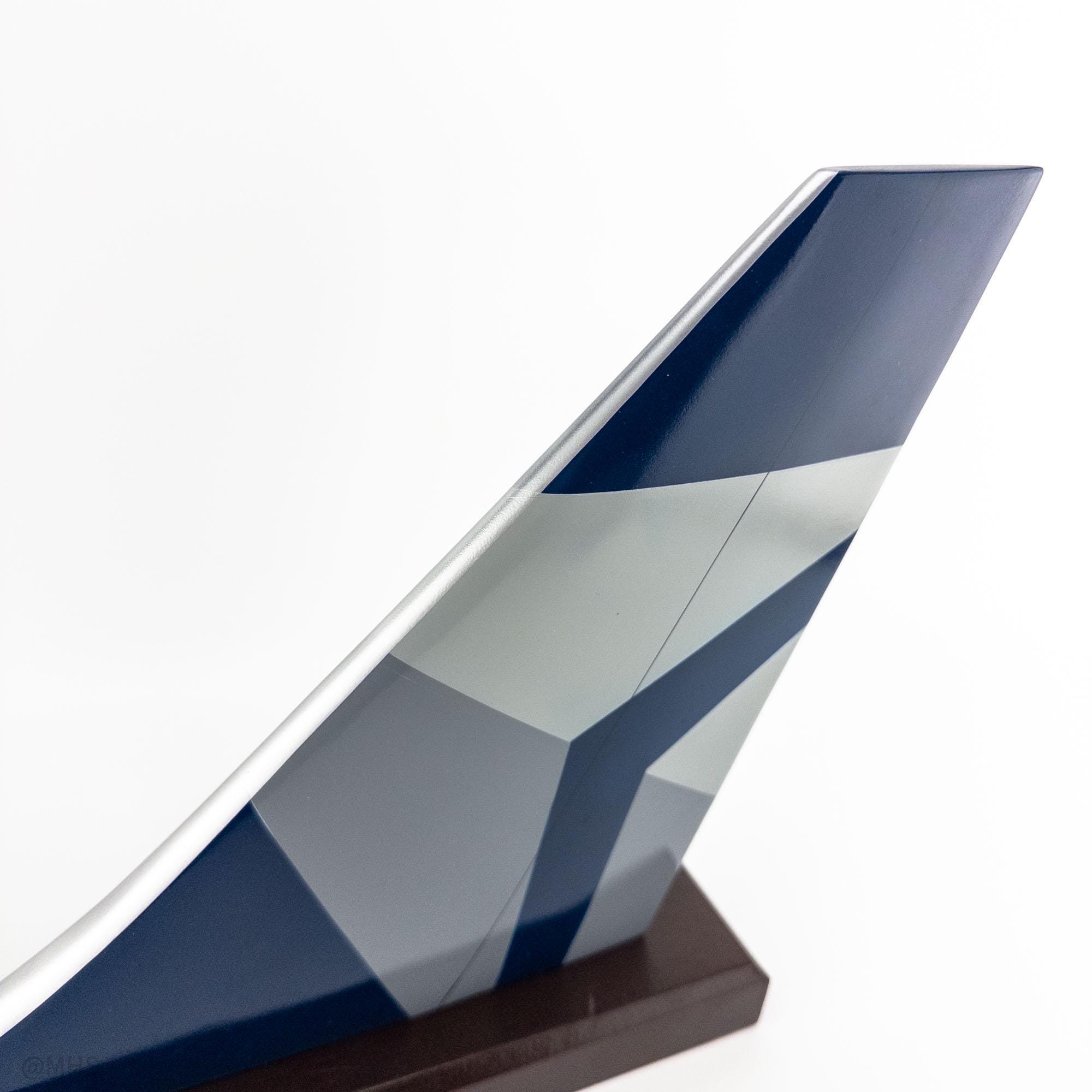 Delta's Centennial Airlines Aircraft Tail Flashes Fin Hand Carved and ...