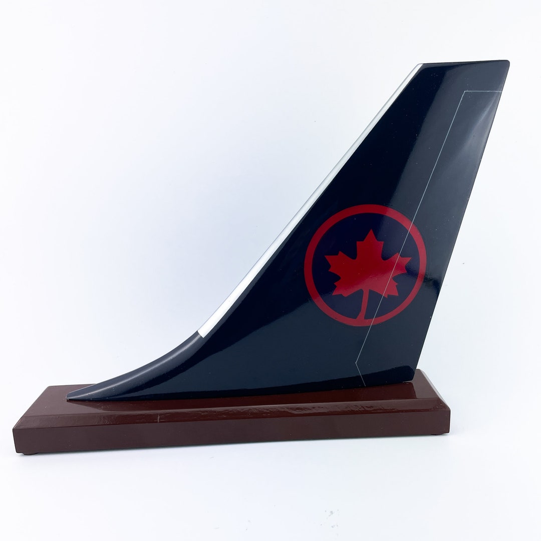 Air Canada Aircraft Tail Flashes Fin Hand Carved and Hand Painted ...