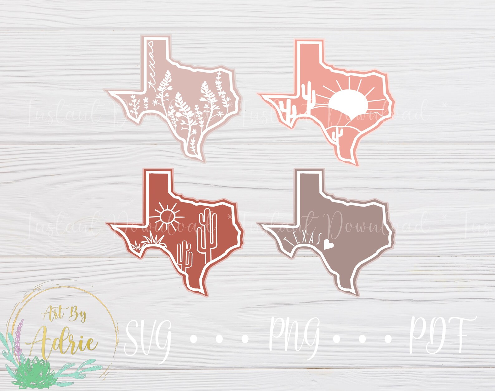 Texas Shaped SVG Set Custom Personalized SVG State | Etsy