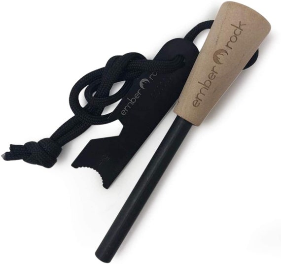 Survival Fire Steel Premium Magnesium Ferrocium Rod Firesteel - Etsy UK