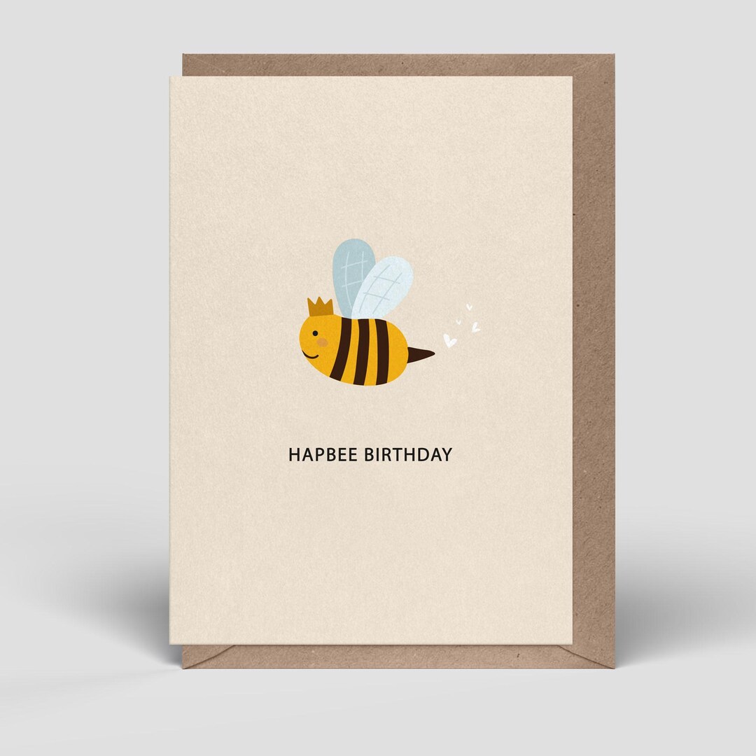 Birthday Card Including Envelope - Fold-out Birthday Card for Men ...