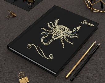 Scorpio Zodiac Journal - Etsy