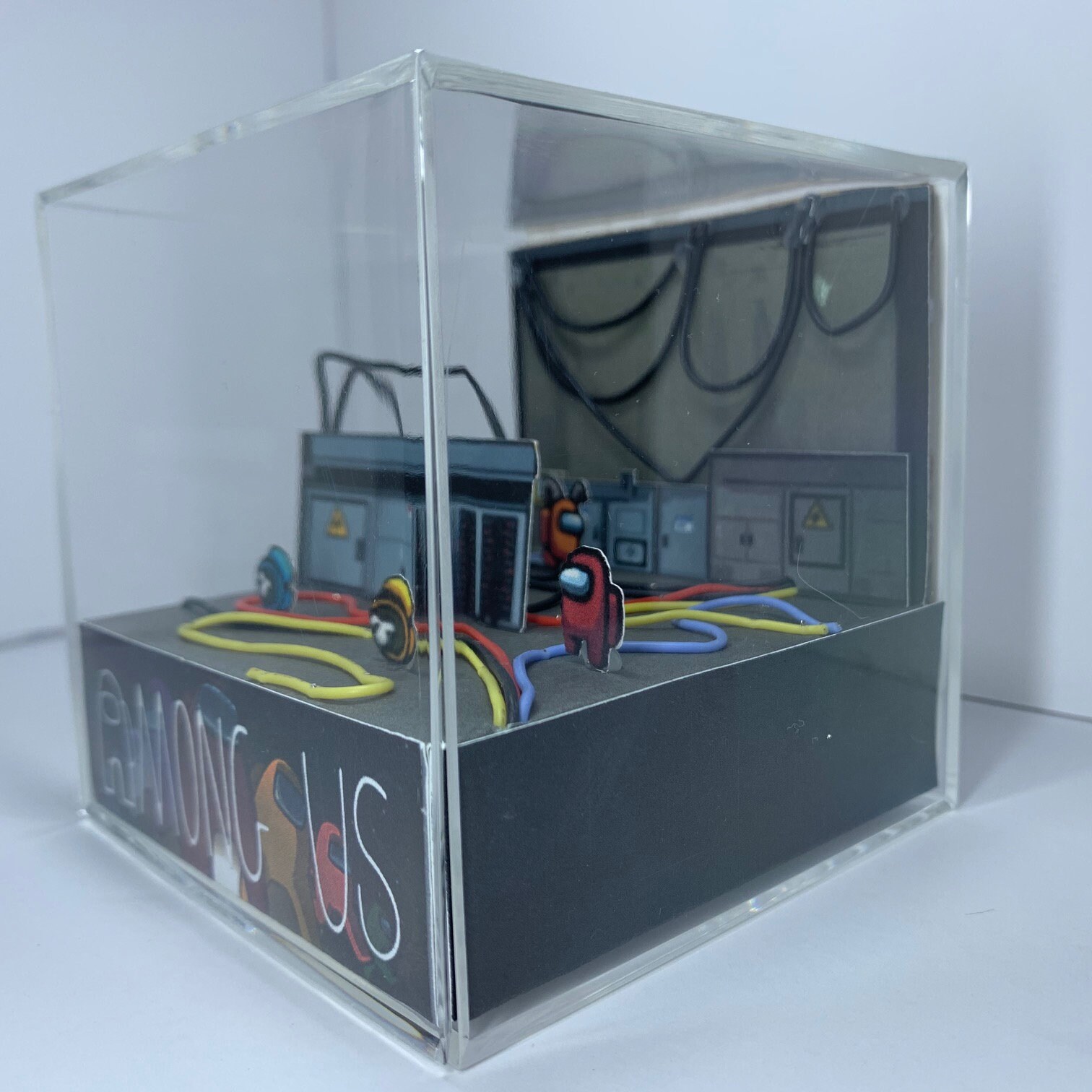 Among Us Electrical Room Diorama | Etsy