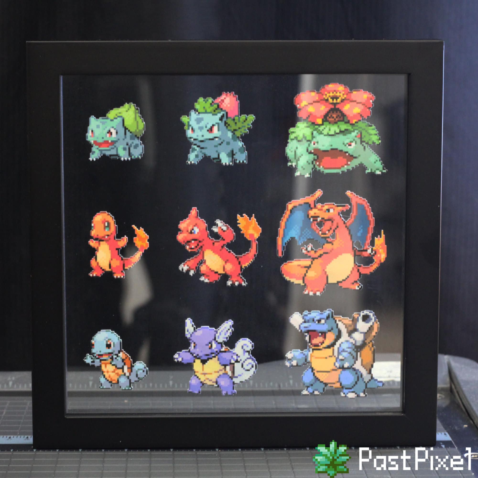 Pokemon Kanto Starters Evolved