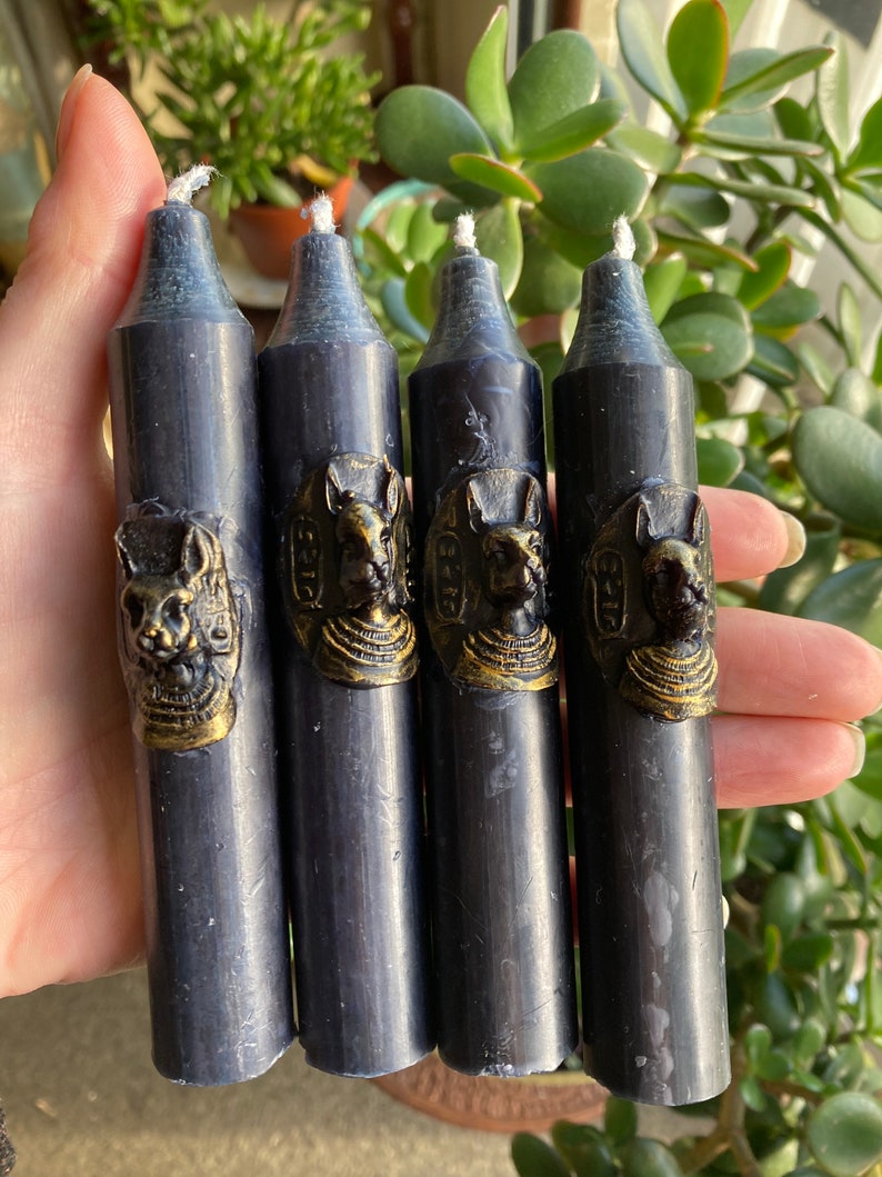 Bastet Taper Candles - Etsy