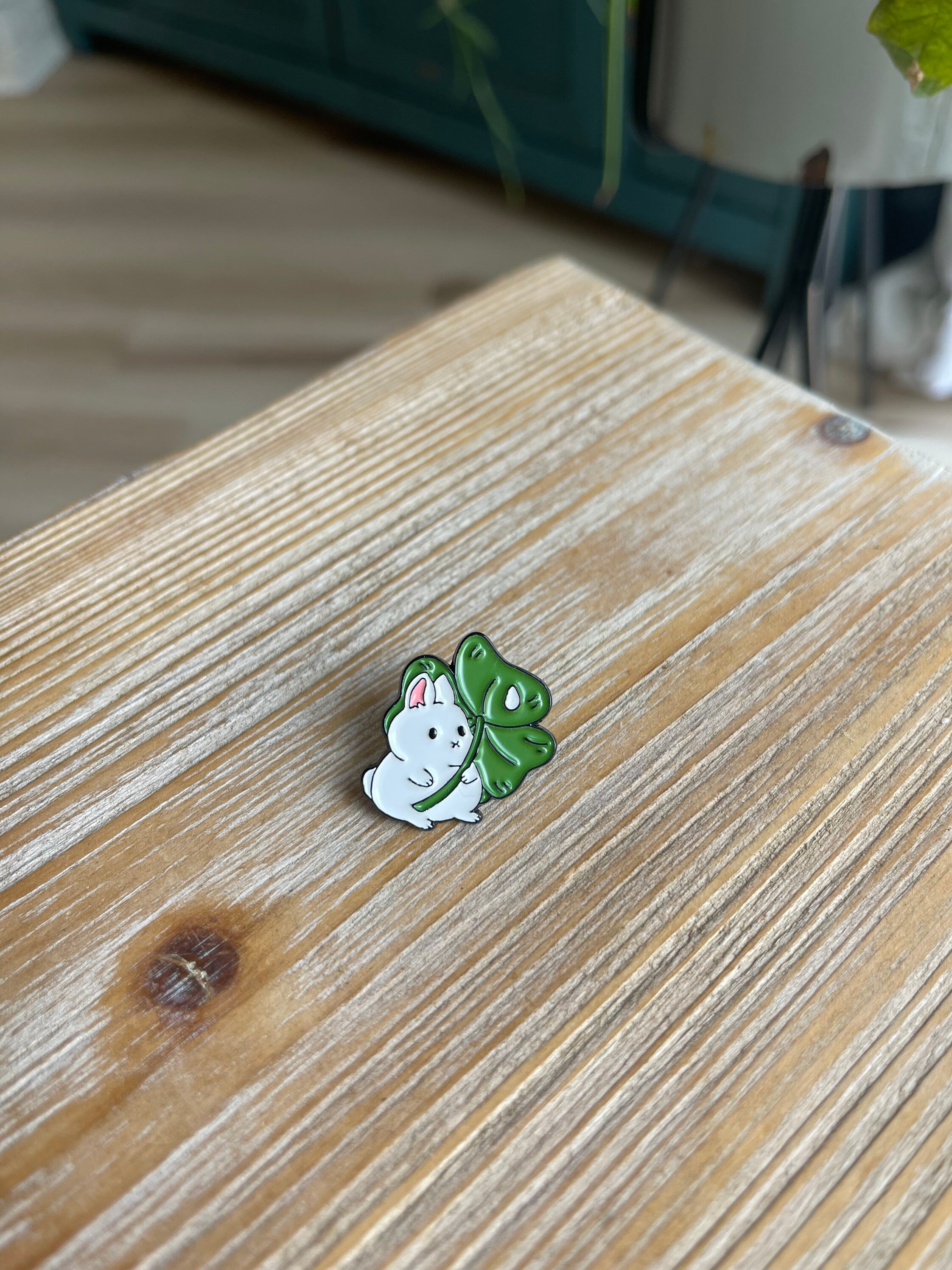 Kawaii Bunny Enamel Pins - Etsy