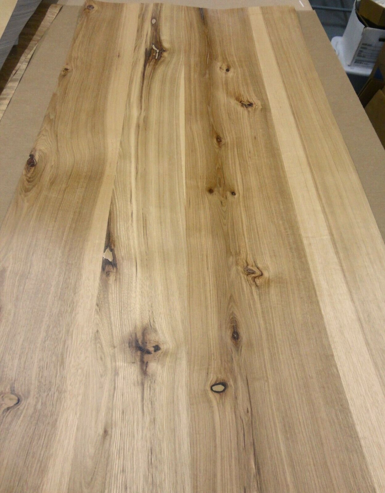 Hickory Pecan Rustic Plank Knotty wood veneer 48 x | Etsy