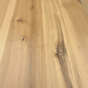 Hickory Pecan Rustic Planked Knotty FINISHED Wood Veneer 24" X 48" on ...