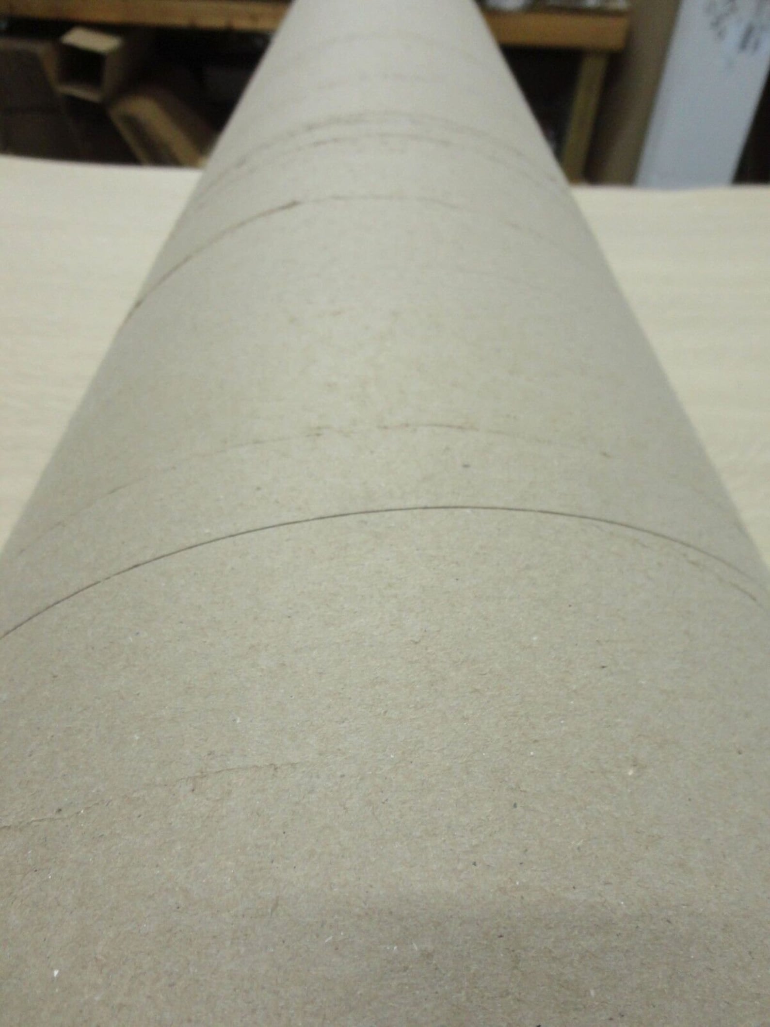 Tube Thick Cardboard 56 Long X 13 Diameter X 1/5 Thickness .20 Heavy ...