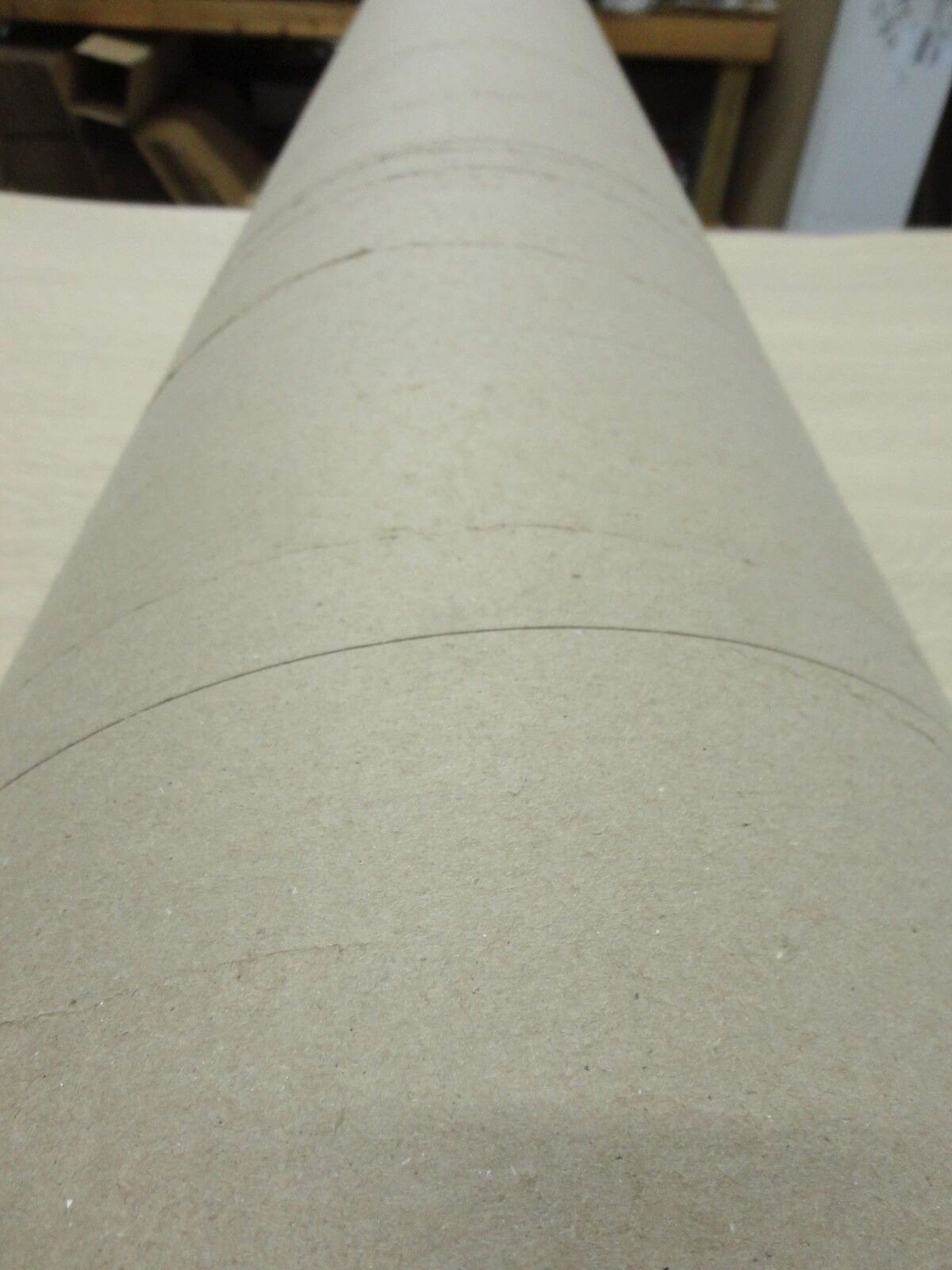 Tube Thick Cardboard 56 Long X 13 Diameter X 1/5 Thickness .20 Heavy ...