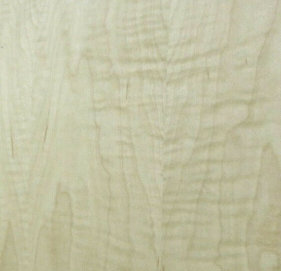 Maple Curly Figured Tiger Wood Veneer 24 X 48 With | Etsy