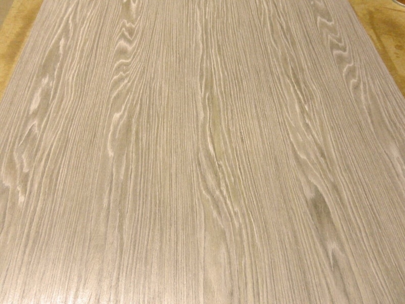 Oak Plank Silver Gray Composite Wood Veneer Sheet 24" X 24" Wood Back 1 ...