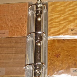 Wood Veneer Sample Book 100 Species 5" X 8" Size With Picture Book and ...