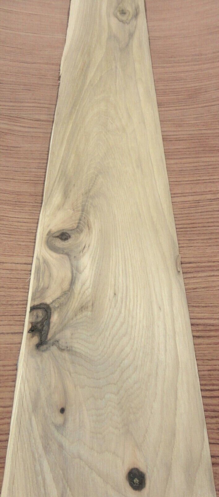 Hickory Rustic Planked Knotty Pecan Wood Veneer 4 X - Etsy