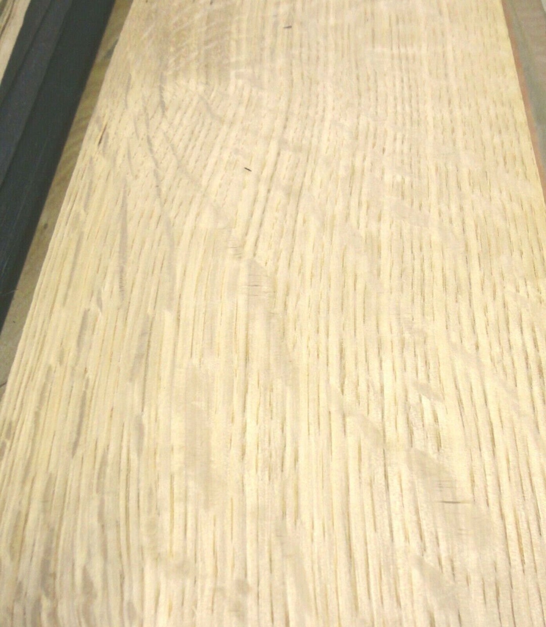 White Oak Quartered Flake Wood Veneer 5" X 9" Raw No Back 1/42 ...
