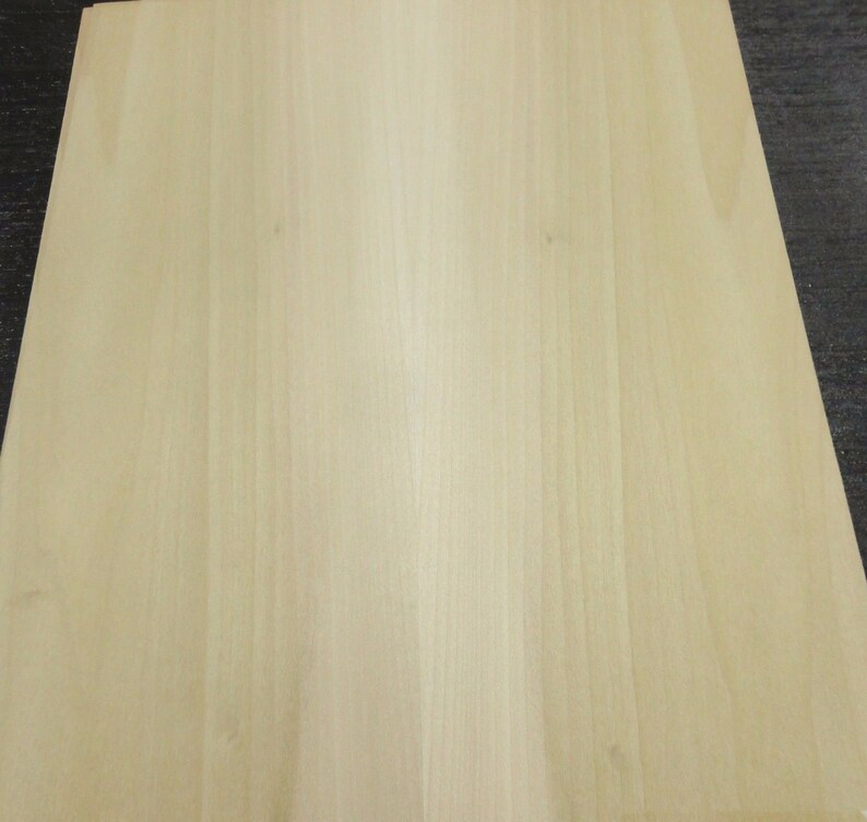 Poplar Wood Veneer Sample Sheet 8 X 10 With Paper | Etsy