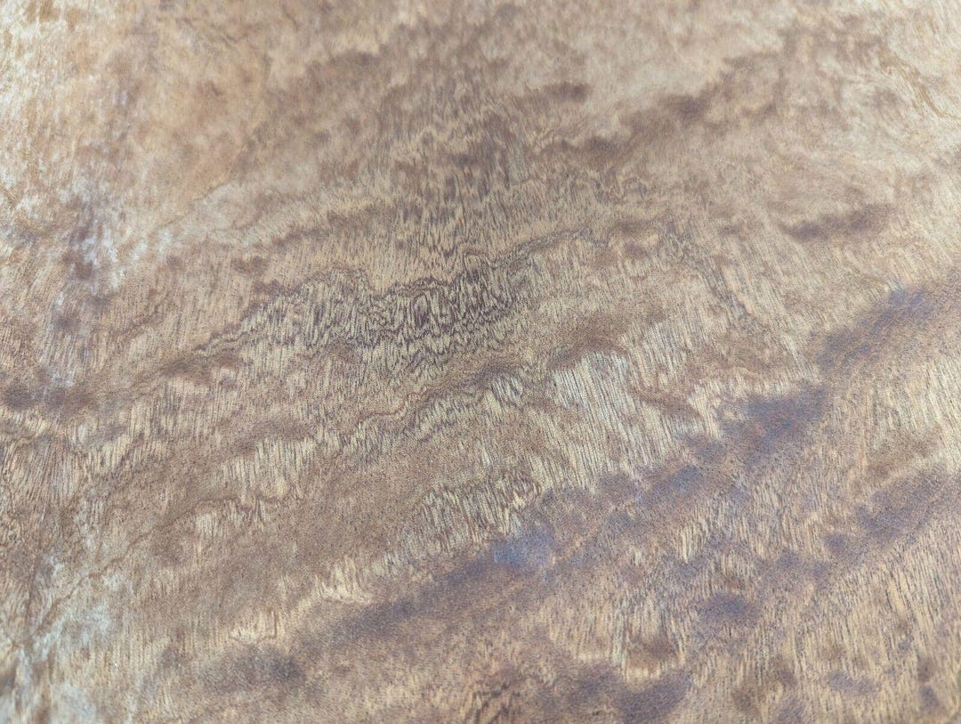 Sapele Pommele Figured Quilted Wood Veneer 48" X 96" With Paper Backer ...