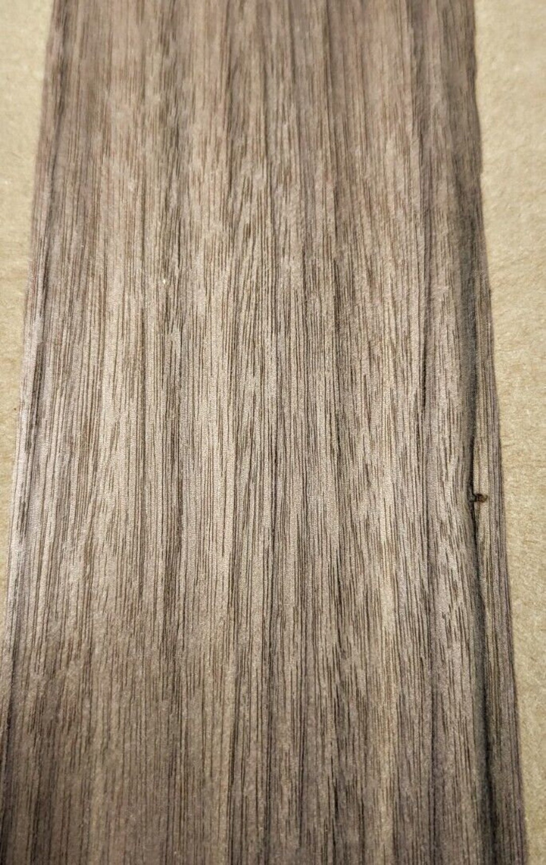 Walnut Quarter Cut Wood Veneer Sheet 3" X 24" Raw No Backing 1/42 ...