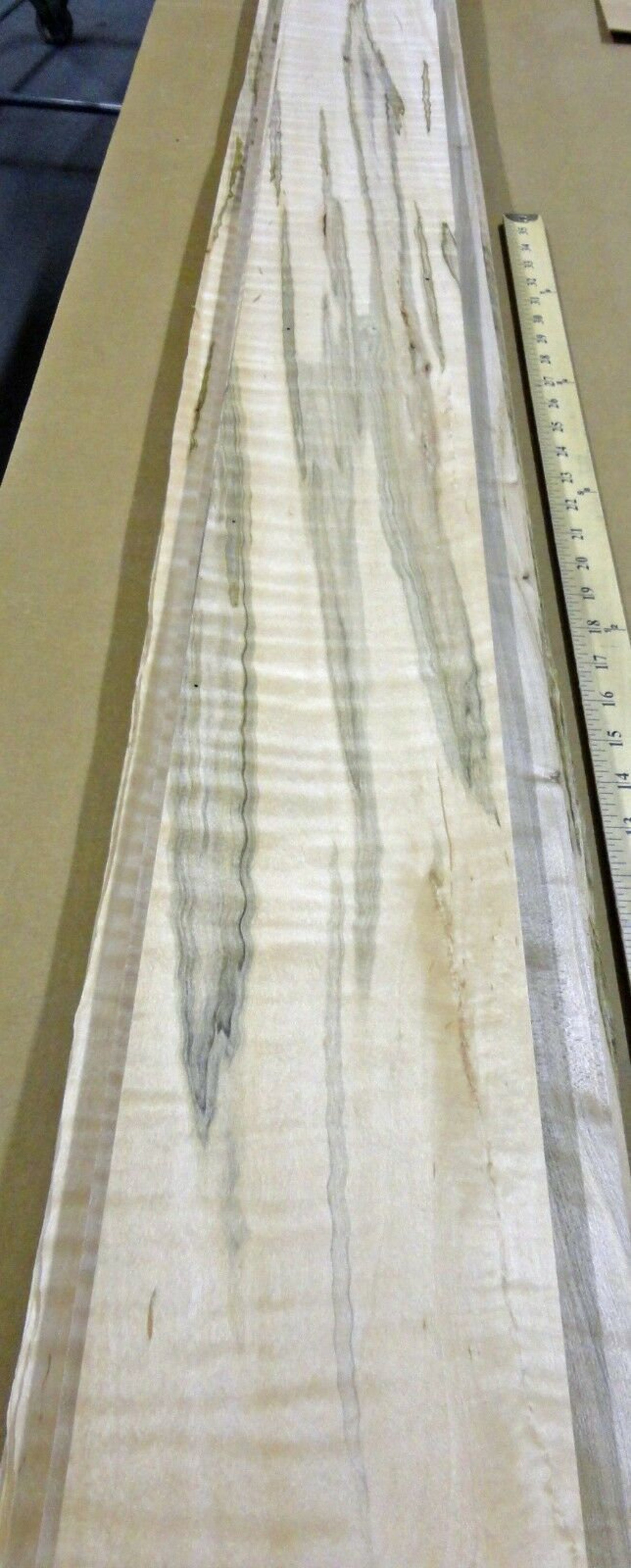 Spalted Ambrosia Wormy Maple Figured Wood Veneer 5 X | Etsy