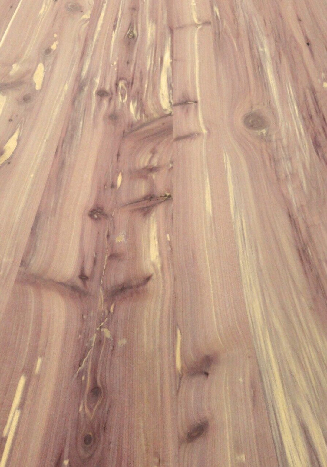 Aromatic Cedar Knotty Plank Wood Veneer 24" X 48" on Paper Backer 1/40 ...