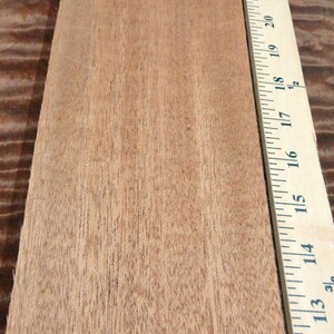 Mahogany Sapele Ribbon African Wood Veneer 4 X 119 | Etsy