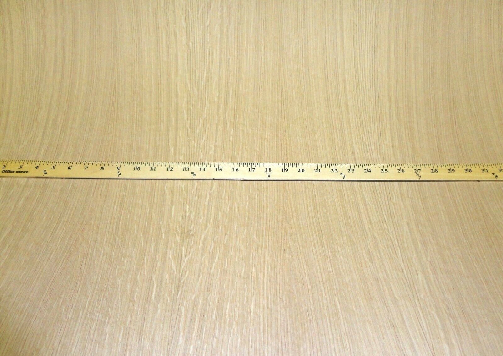 White Oak Flake Tiger Figured Wood Veneer 48 X 24 on Paper Backer A ...