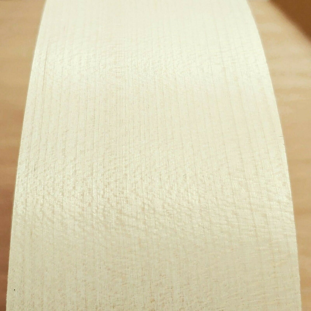 3MM Maple Wood Veneer Edgebanding 7/8 X 120 X 1/8 Thickness Flexible ...
