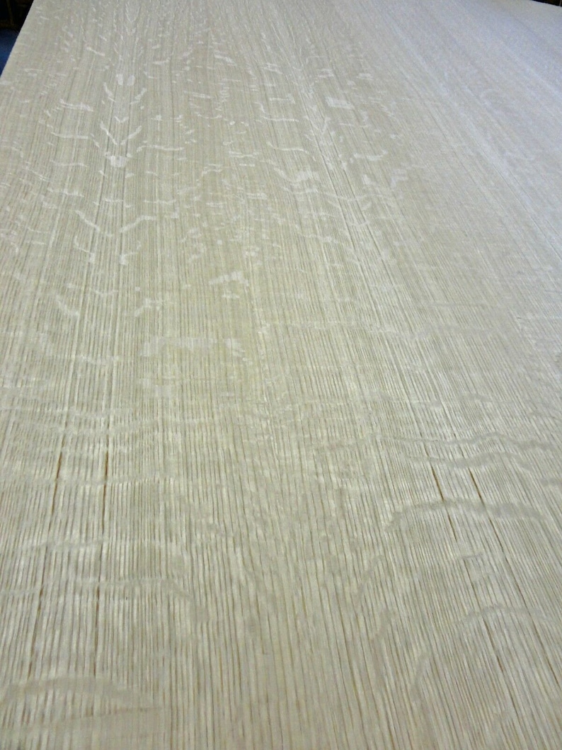 White Oak Flake Figured Tiger wood veneer 48 x 48 | Etsy